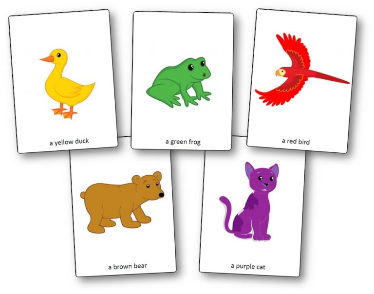 Brown Bear, Brown Bear, What do you see ? Printable Activities