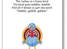 Turkey Dinner Song - A Thanksgiving Song with Lyrics in English and in ...