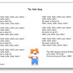 'Hello Hello!' by Super Simple Songs - Lyrics in English and in French