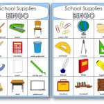 Classroom Objects Flashcards - Free Printable Flashcards - Speak and ...