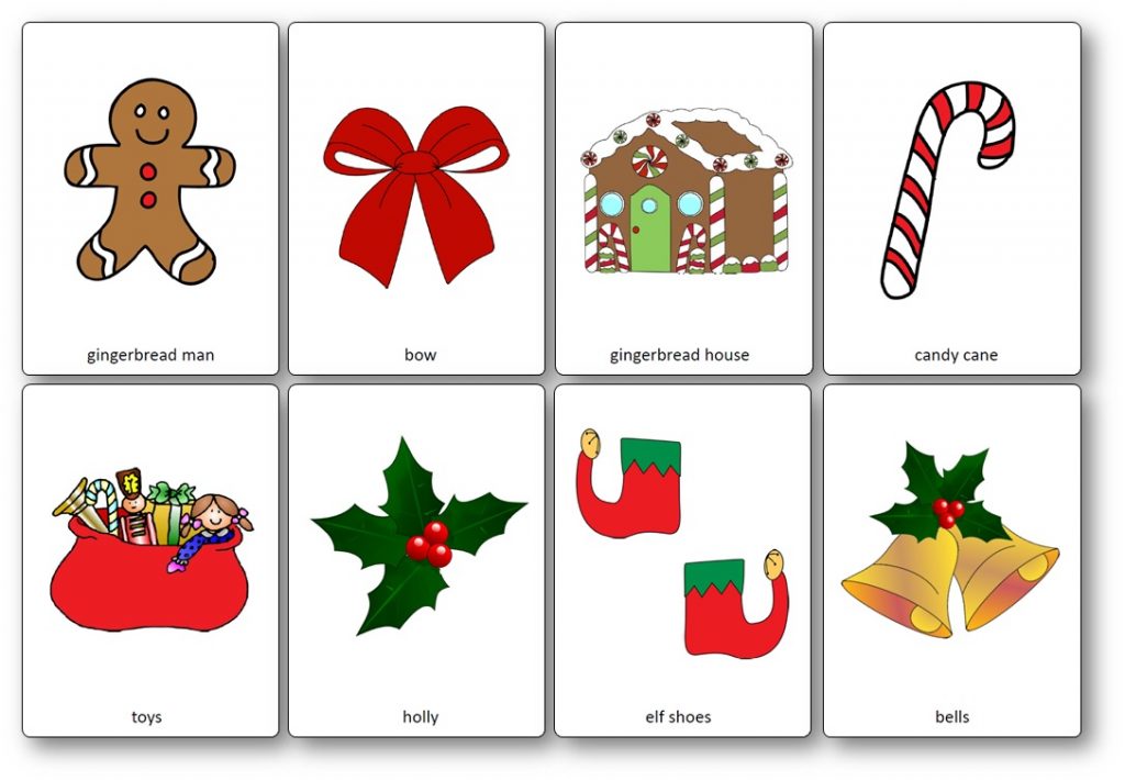 Christmas Flashcards - Free Printable Flashcards to Download - Speak ...