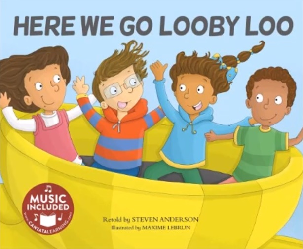 Looby Loo Song – Lyrics in French and in English – Free Printables