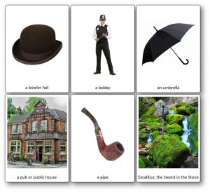 United Kingdom and England Picture Cards - Free Printable Flashcards to ...