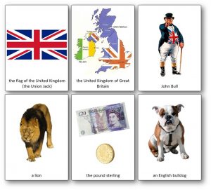 United Kingdom and England Picture Cards - Free Printable Flashcards to ...