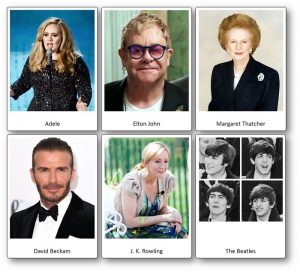 United Kingdom and England Picture Cards - Free Printable Flashcards to ...