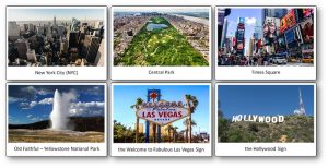 The United States Picture Cards - Free Printable Flashcards to Download