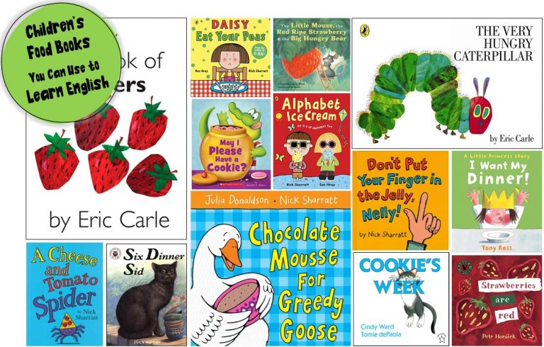 Children's Food Books You Can Use to Learn English - Speak and Play English