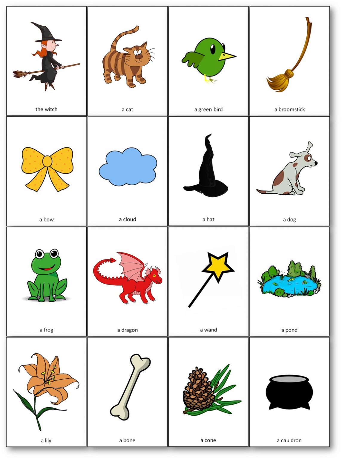 "Room on the Broom" by Julia Donaldson and Axel Scheffler: Printable ...