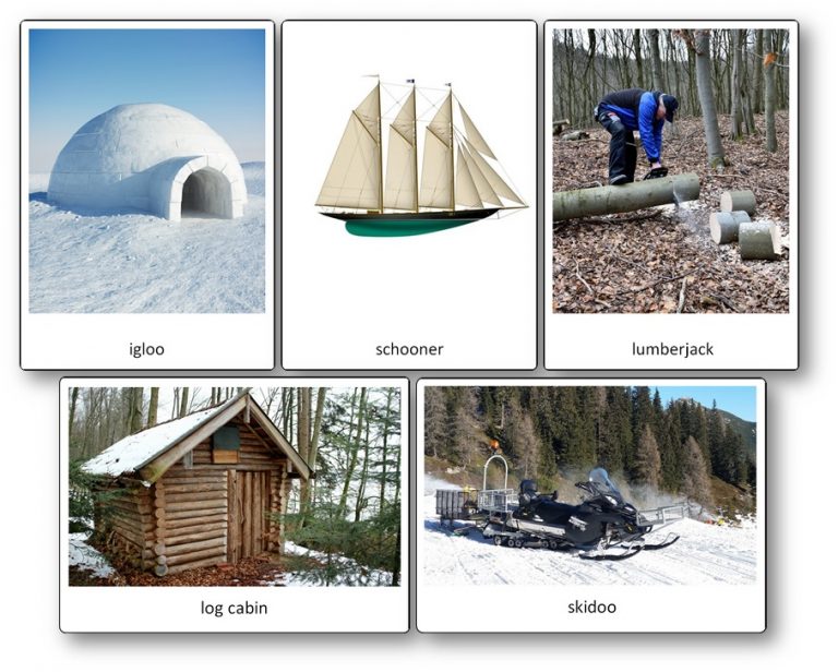 Flashcards of Canada – Free Printable Picture Cards to Download - Speak ...