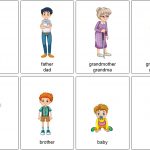 Family Members Vocabulary - Free Printable Flashcards to Download