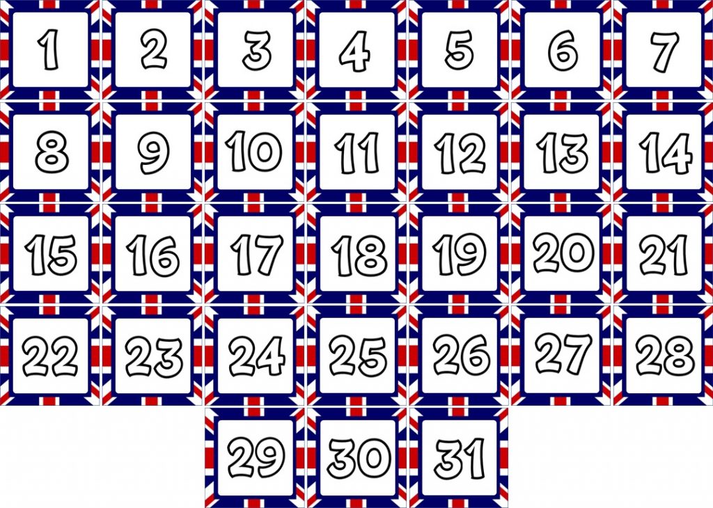 Free Printable Days of the Week and Months of the Year Flashcards ...