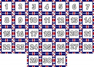 Free Printable Days of the Week and Months of the Year Flashcards ...