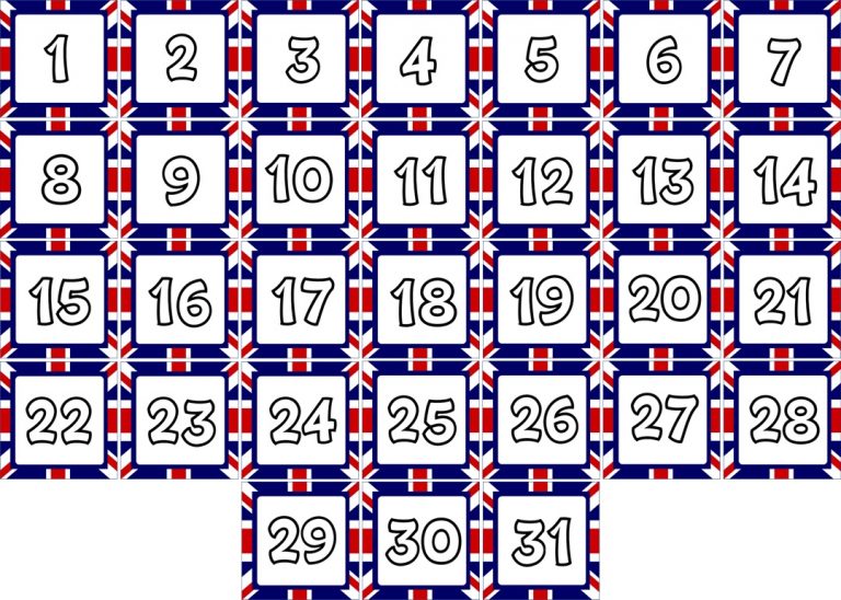 Free Printable Days of the Week and Months of the Year Flashcards ...